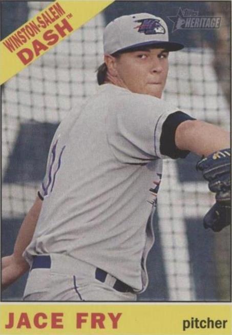 2015 Topps Heritage Minor League Edition - Jace Fry #19 (RC) for sale ...