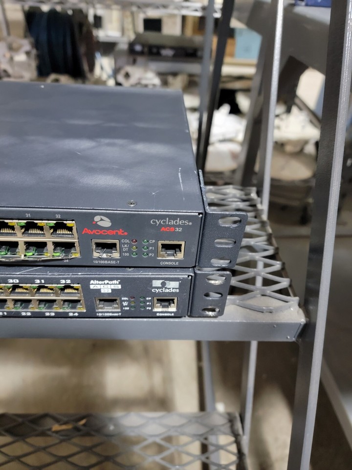 Avocent ACS 32 32-Port Advanced Console Serial RS232 Server ACS32 | eBay