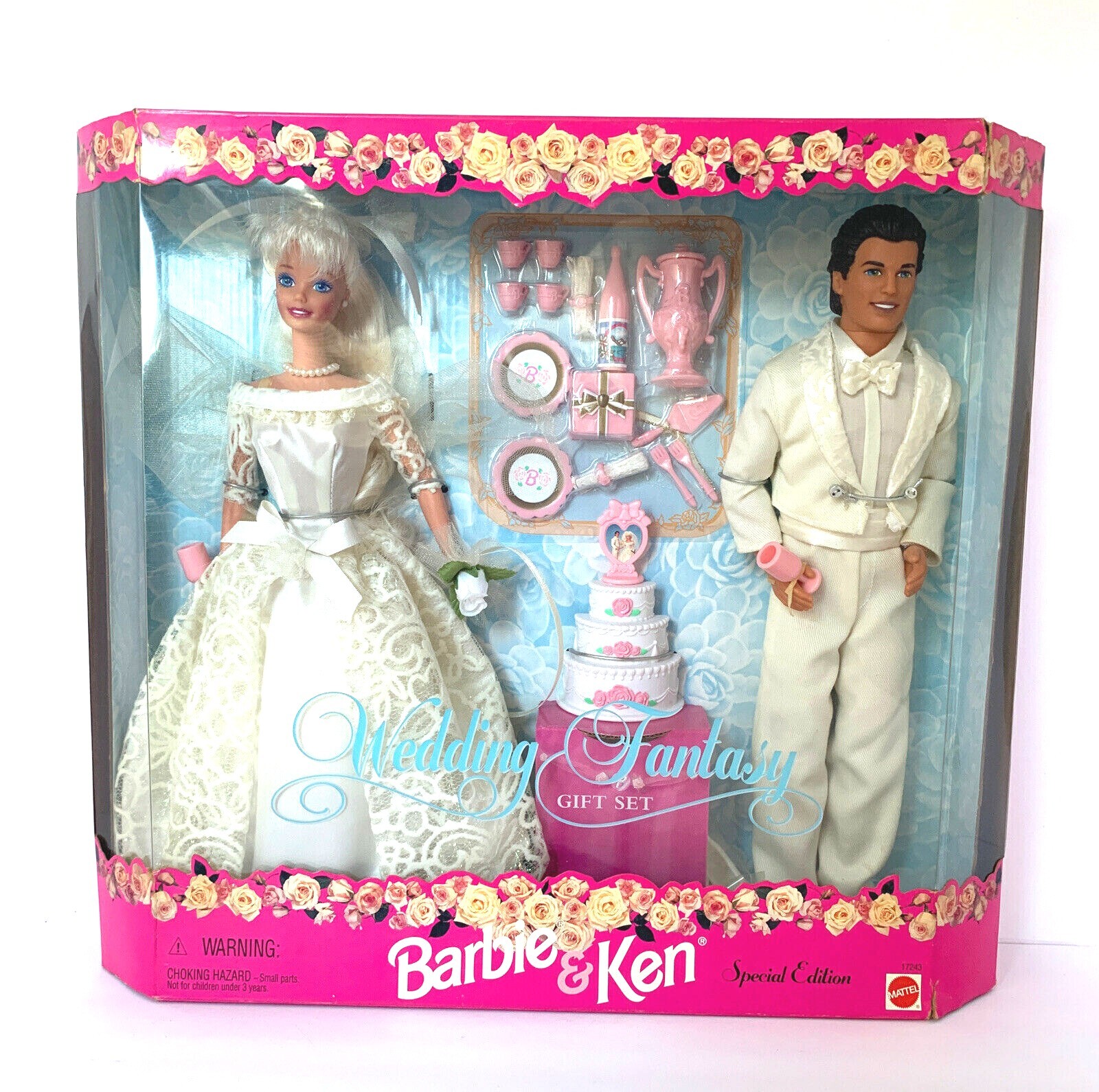 Barbie & Ken Wedding Fantasy Gift Set (#17243, 1996) details and value ...