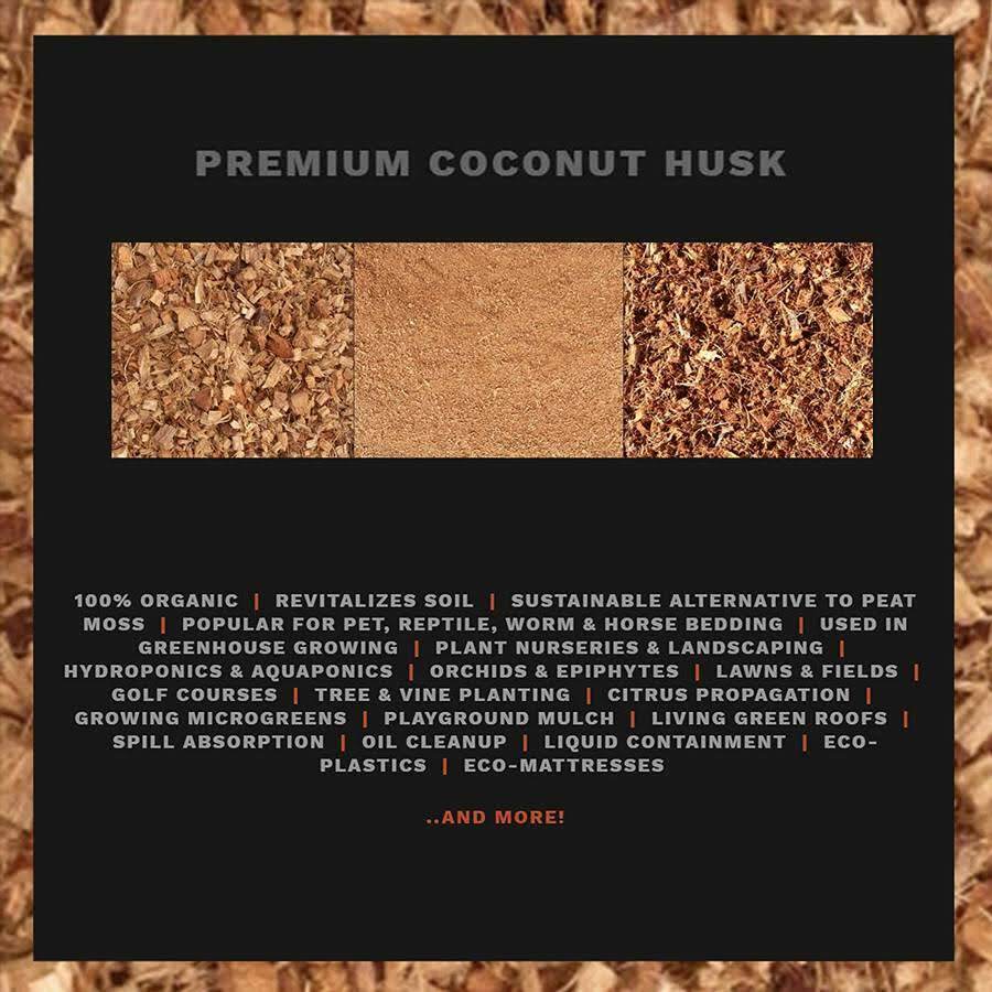 Prococo COCO CHIP - Single block Coco Husk | Organic Coir - Reptile ...