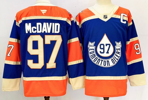 Oilers #97 Connor McDavid Hockey Jersey All Stitched Size L=52 | eBay