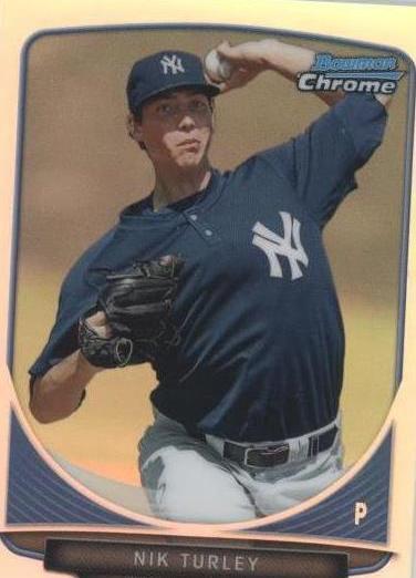 2013 Bowman Chrome Minis - Nik Turley #28 Refractor /125 (RC) for sale ...