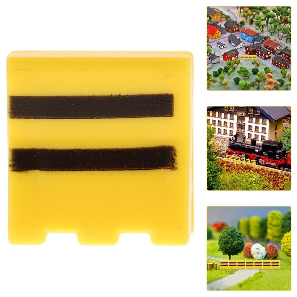 12 Pcs Mini Traffic Barriers Toy Bench Construction Cone Decor Road ...