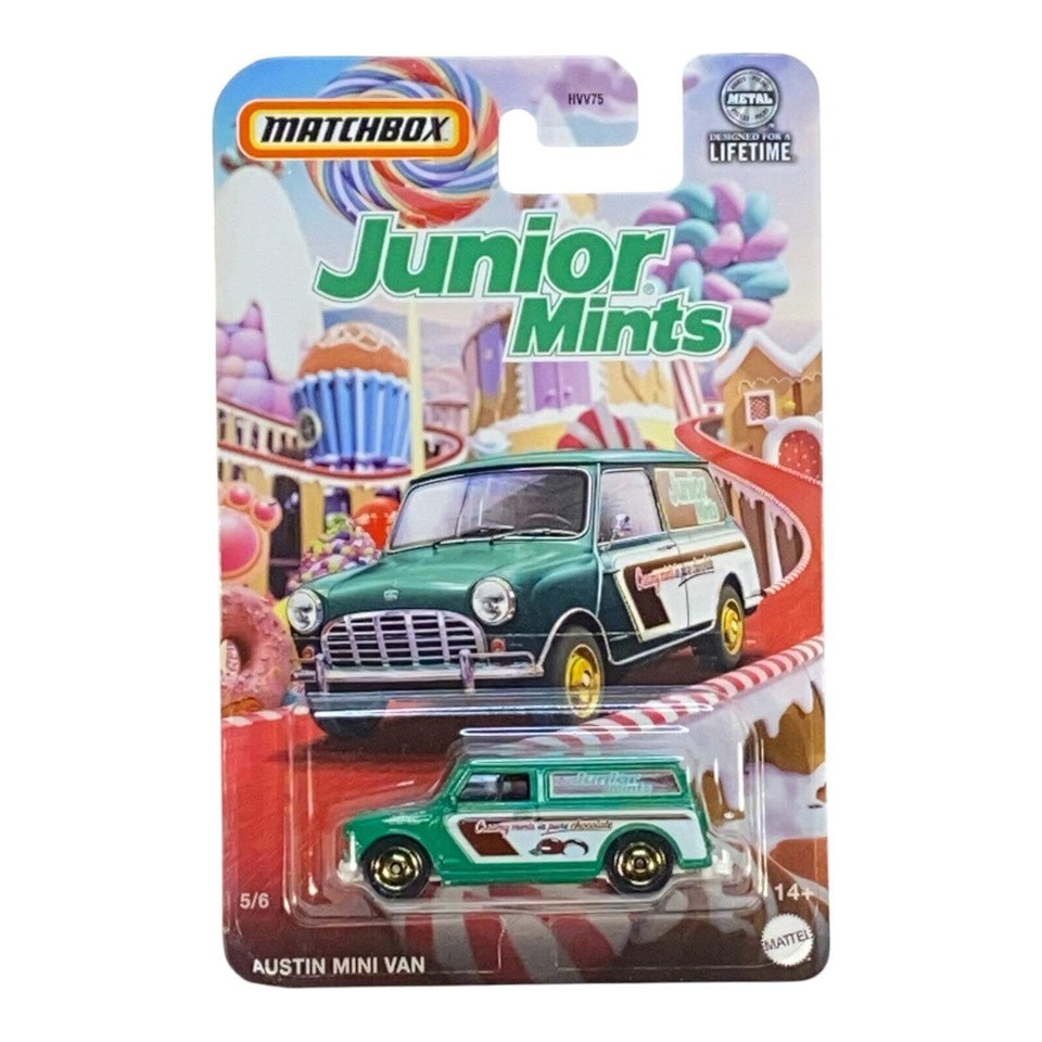Matchbox Austin Mini Van - Sweet Rides Series 5/6 Junior Mints | eBay