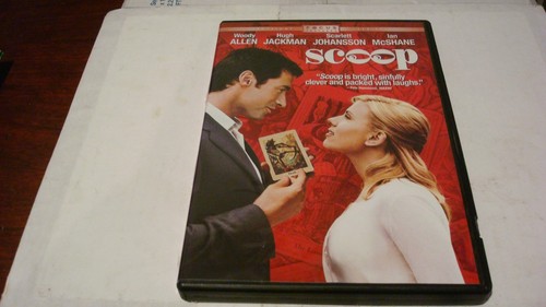 "Scoop" (DVD, 2006) Woody Allen, Hugh Jackman, Scarlett Johansson, Ian ...