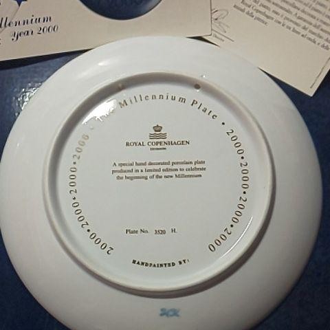 Royal Copenhagen Millennium Plate 2000 | eBay