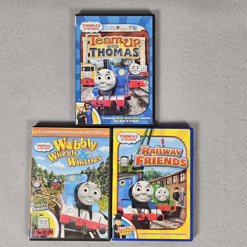Lot of 3 Thomas & Friends DVDs Tank Engine Train | eBay