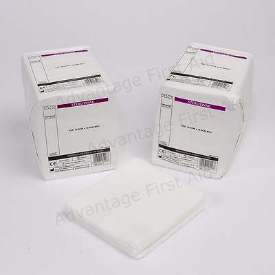 Non Sterile First Aid Gauze Swabs. 8 Ply Medical Swab 10 x 10cm. Qty ...