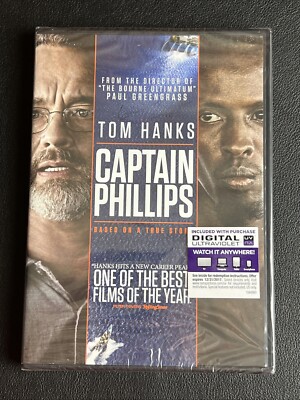 🆕Captain Phillips (DVD, 2013) New/Sealed | B2G1FREE 43396417847| eBay