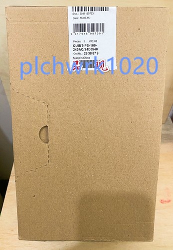 1 PCS NEW IN BOX Phoenix Power Supply QUINT-PS-100-240AC/24DC/40 ...