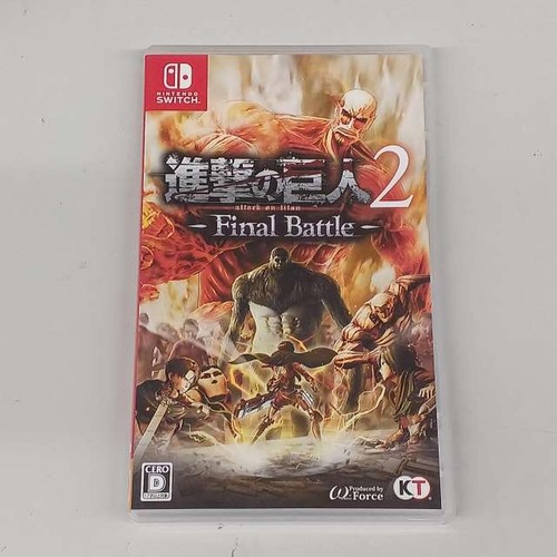 Koei Tecmo Switch Attack On Titan 2-Final Battle- | eBay