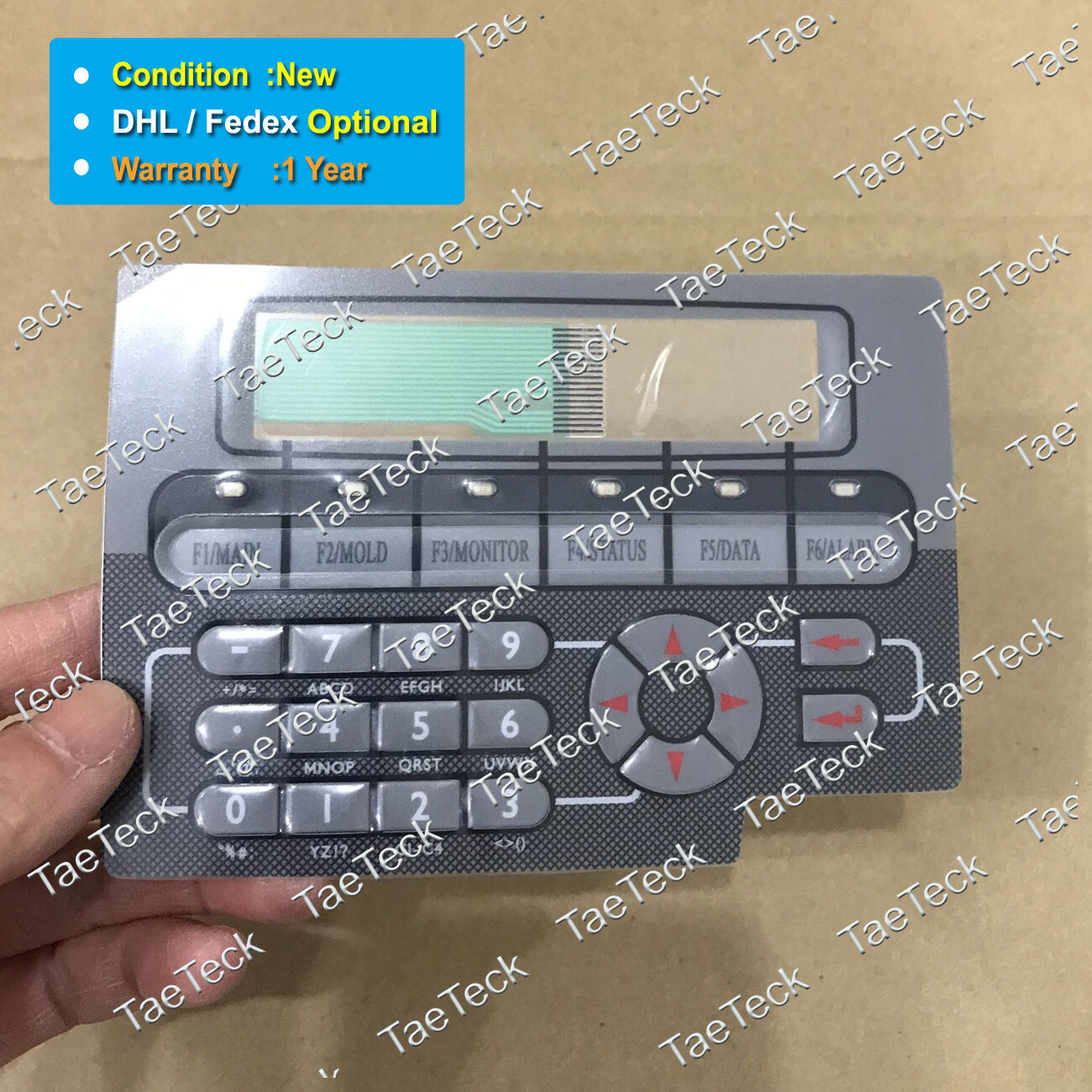 Membrane Keypad Fit for Beijer Mitsubishi E1012 Type 06870 1-Year ...