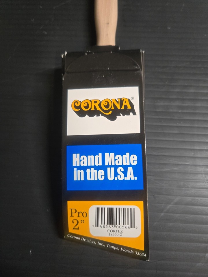 Asst Corona 2.5" To 2" Straight and Angled Professional Paint Brushes ...