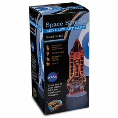 WEEBIE JEEBIES Space Shuttle LED Glow Art Lamp BNIB FREE POST (ACC73 ...