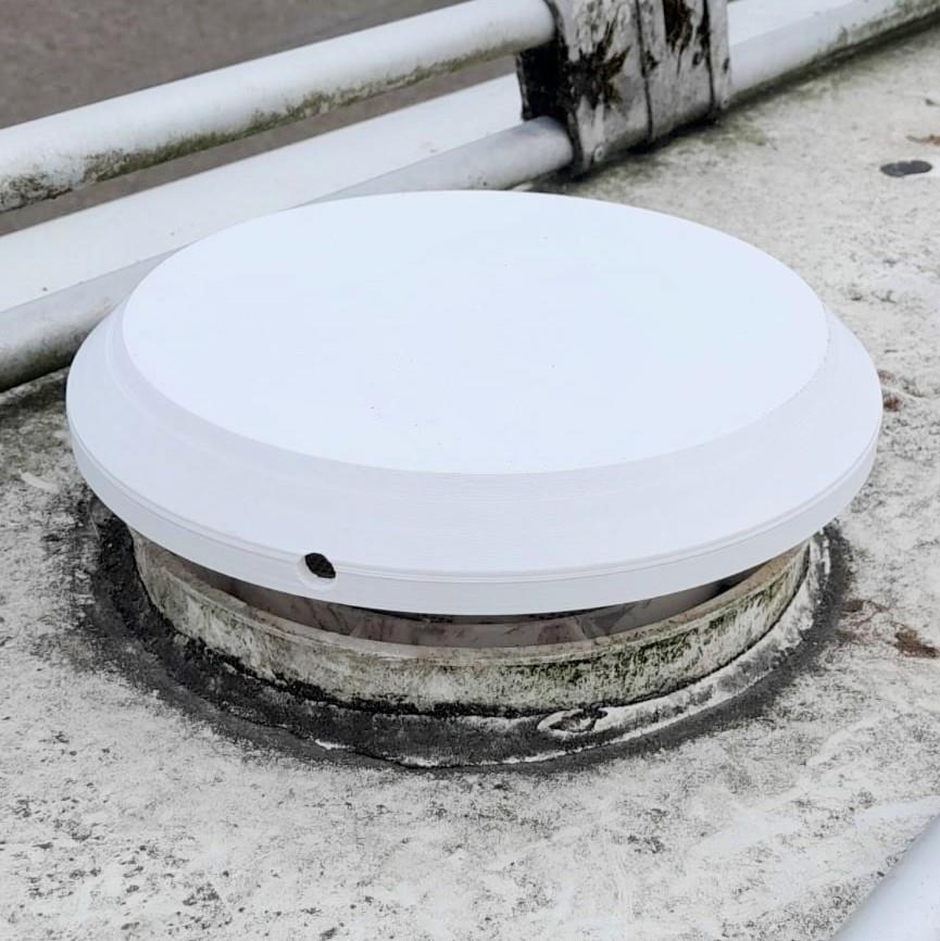 Motorhome Round Mushroom Roof Vent Cover Replacement Compatible With CI ...