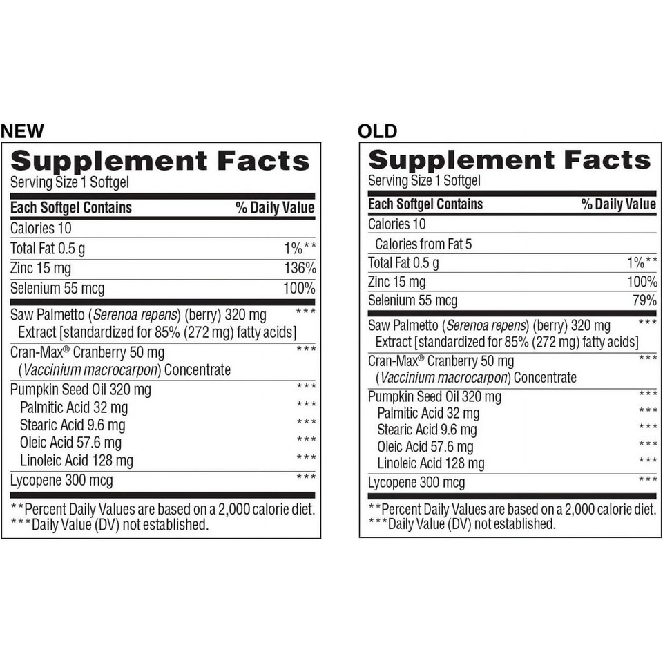 TruNature Prostate Plus Health Complex - Saw Palmetto with Zinc ...