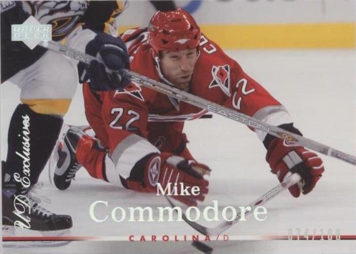 2007-08 Upper Deck - Mike Commodore #184 UD Exclusives /100 for sale ...