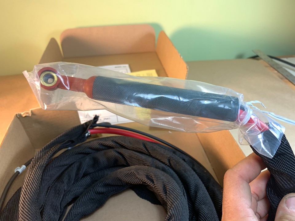 NOS Tec Torch TIG Welding Torch Model 429-25 -- 300A Water Cooled 25ft ...