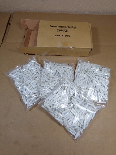 B-wire connectors plain Dry - 1000 pcs New - FREE SHIPPING - C1 | eBay