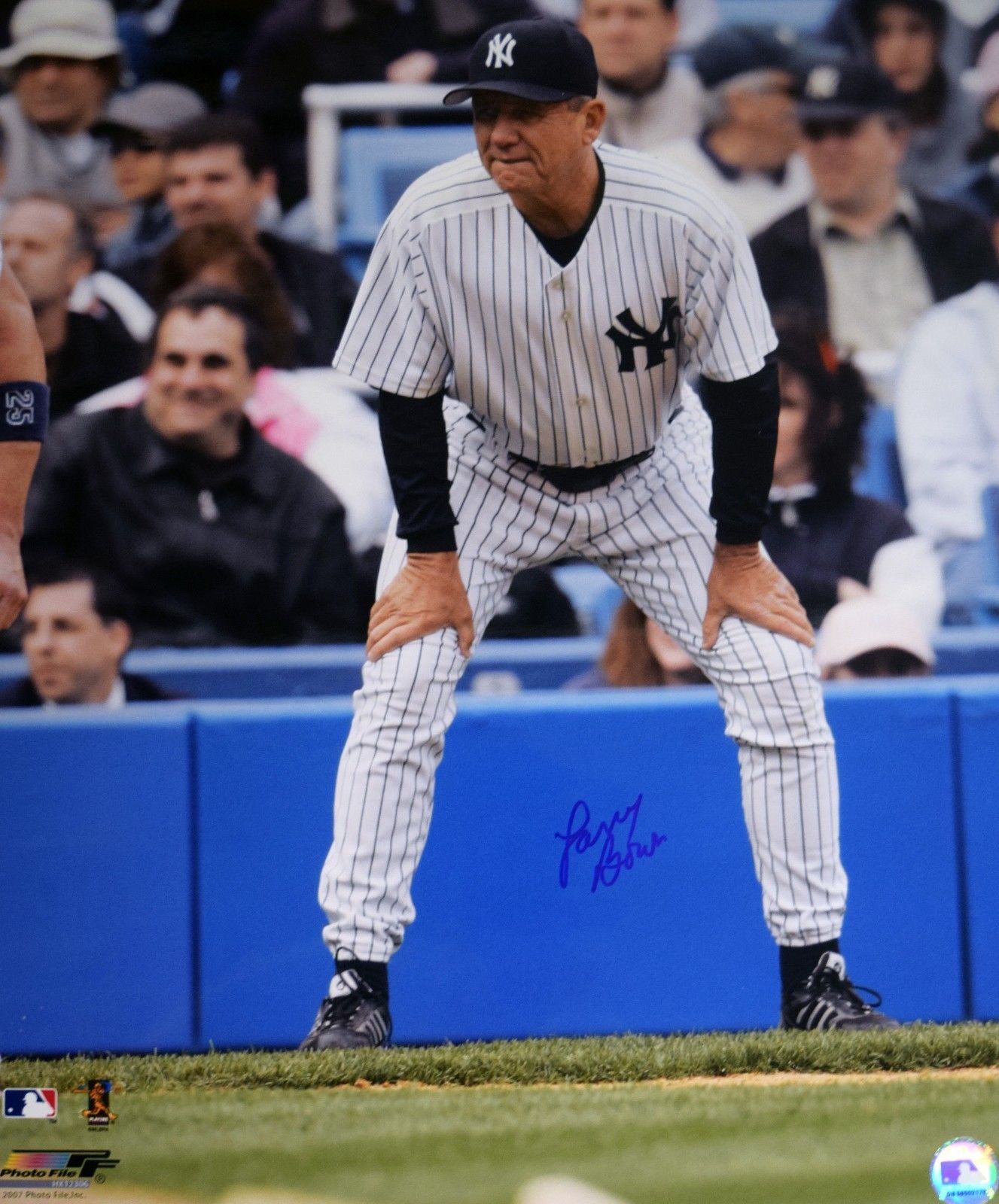 LARRY BOWA autographed YANKEES 16" x 20" photo PHILLIES GREAT | eBay