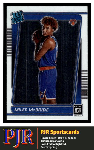 2021 Donruss Optic #174 Miles McBride New York Knicks BUY 4 - 35% OFF ...