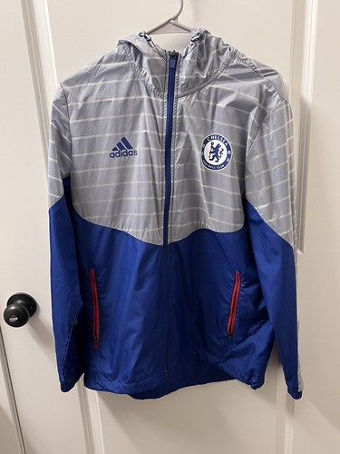 Adidas Chelsea FC Windbreaker Jacket Sample Medium 50 RARE! | eBay
