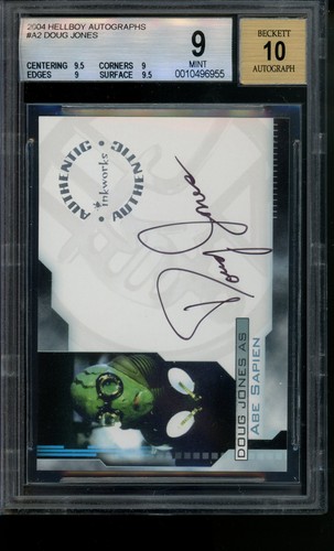 2004 Hellboy Autograph Doug Jones as Abe Sapien Auto #A2 BGS 9/10 | eBay