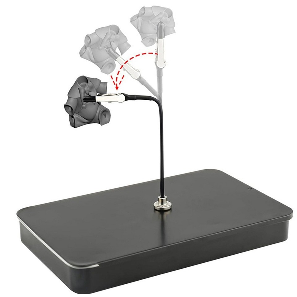 12 Piece Metal Magnetic Clamps with Storage Box for Model Painting Set ...