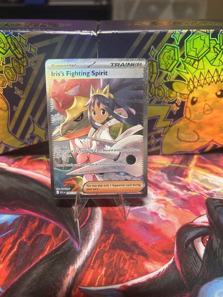 Iris's Fighting Spirit SIR 292/217 Ascended Heroes | eBay