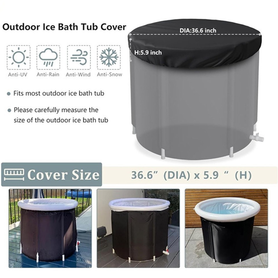 Ice Water Therapy Tub Protection With Windproof Features in All ...