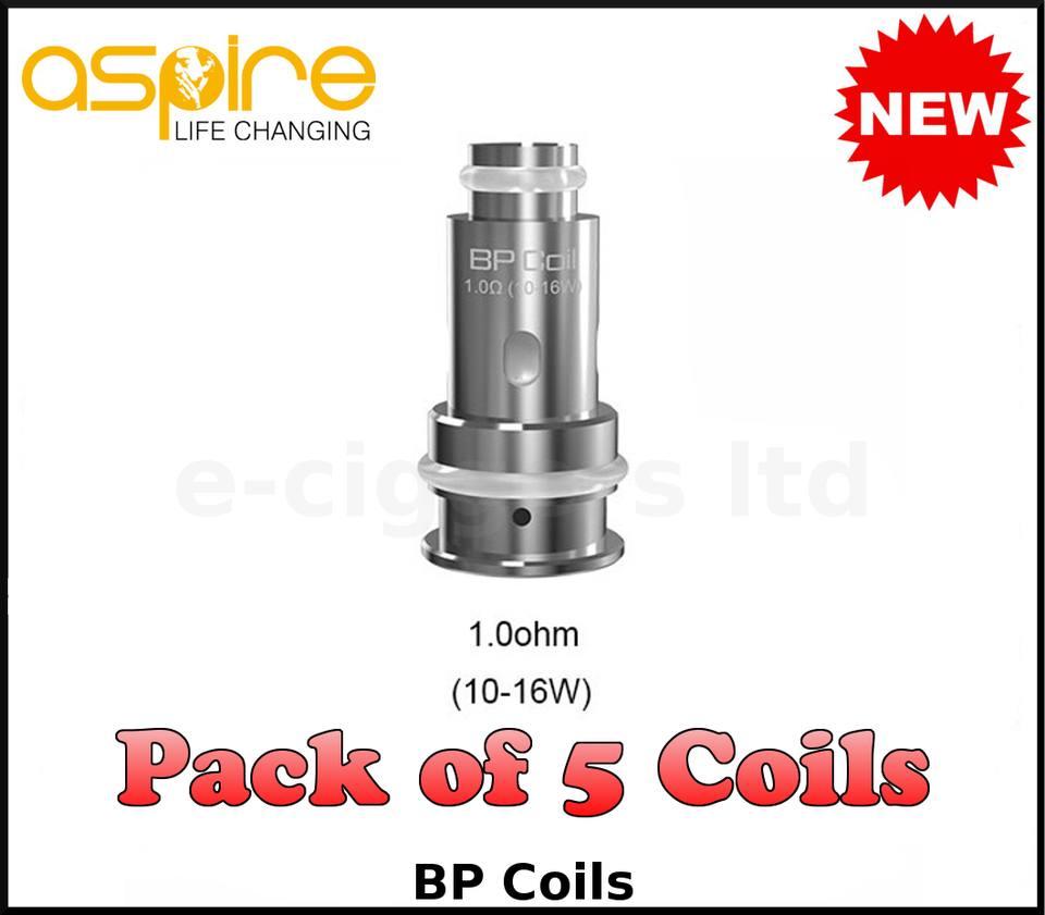 Aspire BP Replacement Coils BP60 BP80 Coils - 5 Pack - 100% Authentic ...