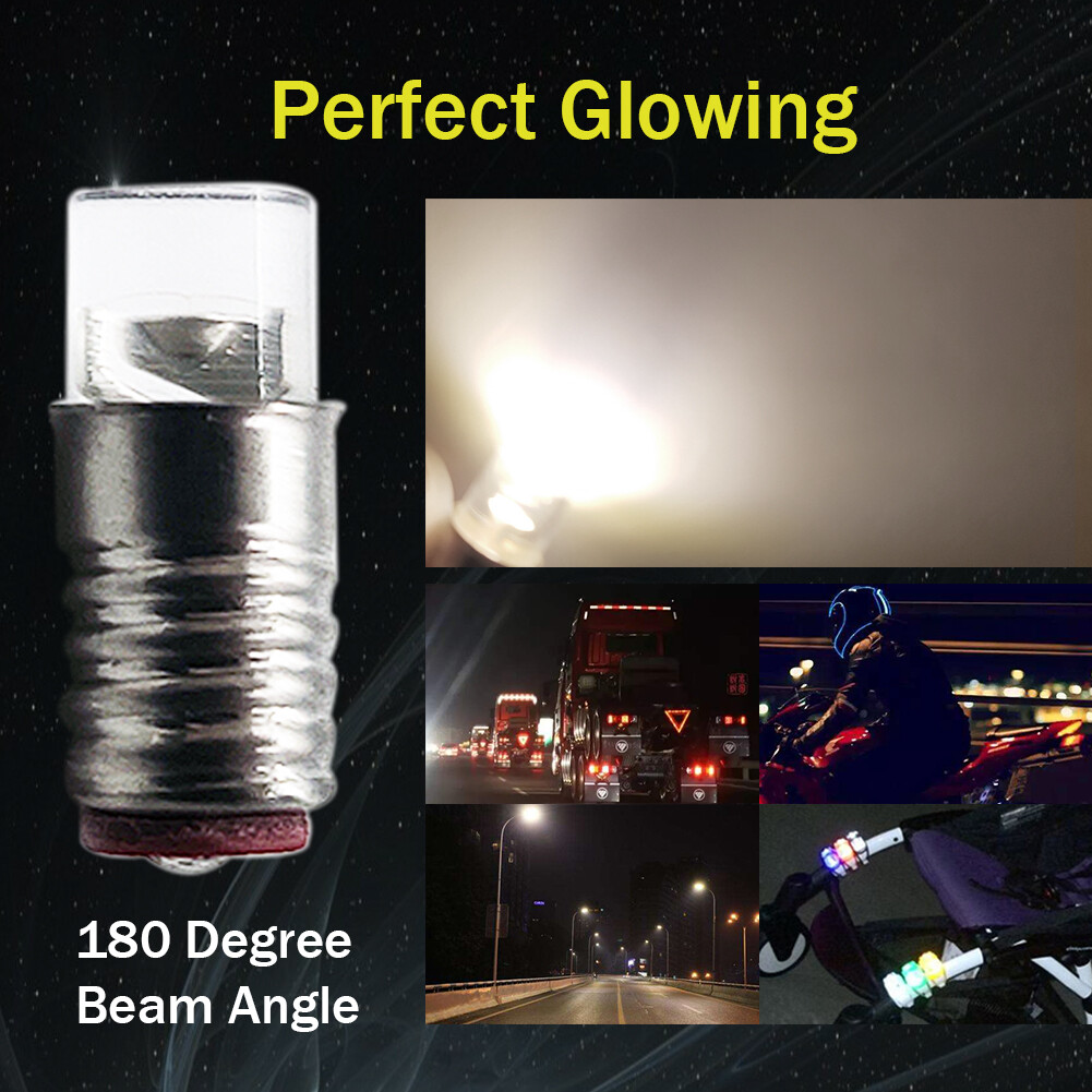 E5 E5.5 Screw Mini LED Model Railway Light Toy Bulb 6000K/ 3000K 3V/ 6V ...