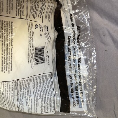 New 3M White Hard Hat Secure Fit H700 & H800 Series 4pt. Ratchet ...