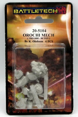 Battletech 20-5104 Orochi Mech (TRO 3085) Draconis Combine Assault ...