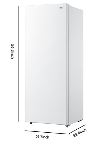 Upright Standing Freezer Large Capacity Bulk Food Storage Garage Ready ...