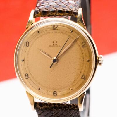 1944's VINTAGE OMEGA CAL. 30T2 SC 18K YELLOW GOLD MANUAL WIND MEN'S ...