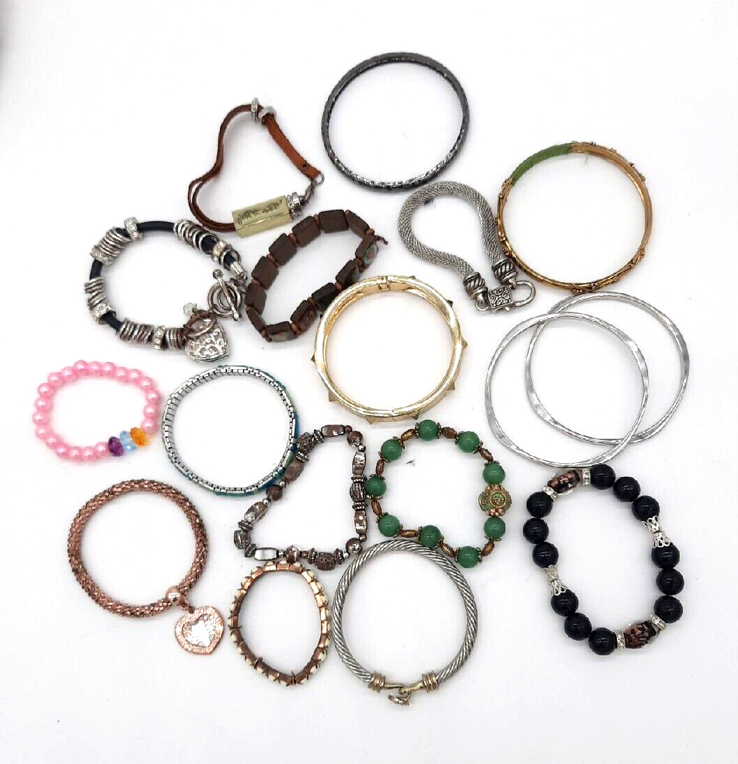 Lot Of 17 Variety Bracelets | eBay
