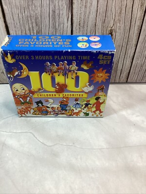 100 Children's Favorites 4 CD Set | eBay