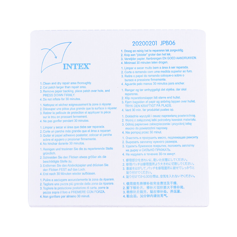 NEW 6 Pack Inflatable Puncture Patch Repair Kit Swimming Pool 7 x 7 cm ...