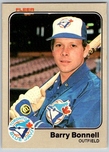 1983 FLEER BARRY BONNELL TORONTO BLUE JAYS #425 | eBay