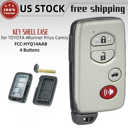 Smart Remote Key Shell Case Fob 4Button HYQ14AAB for TOYOTA 4Runner ...