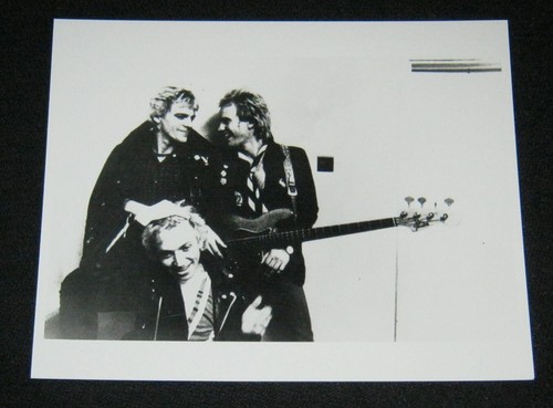 Original 1978 PUBLICIST'S ARCHIVE 8x10 POLICE STING Publicity Still ...