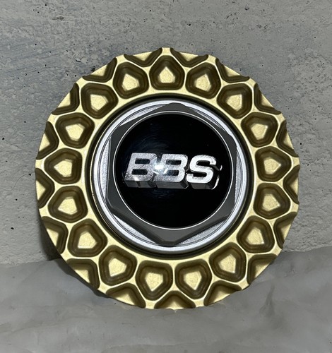 BBS RZ Gold Locking Aluminum Wheel Center Hub Cap 09.23.137 09.23.133 ...