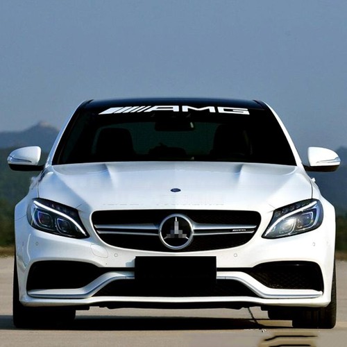 AMG Mercedes Benz Decal Windshield Banner High Temp Vinyl Sticker 3.5 ...