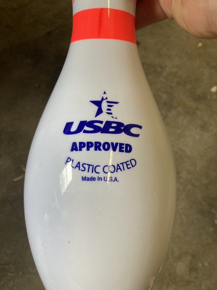 Bowling Pin Decor Party Amflite II Qubica Plastic Coated Wood Core ...