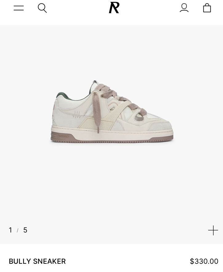 Represent Clothing Buttercream Bully Sneakers - Gem