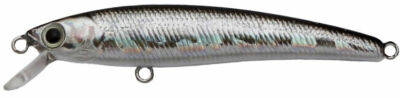 Challenger 2 3/8" Micro Minnow 3/32 Oz Fishing Lure / Silver Black Back ...