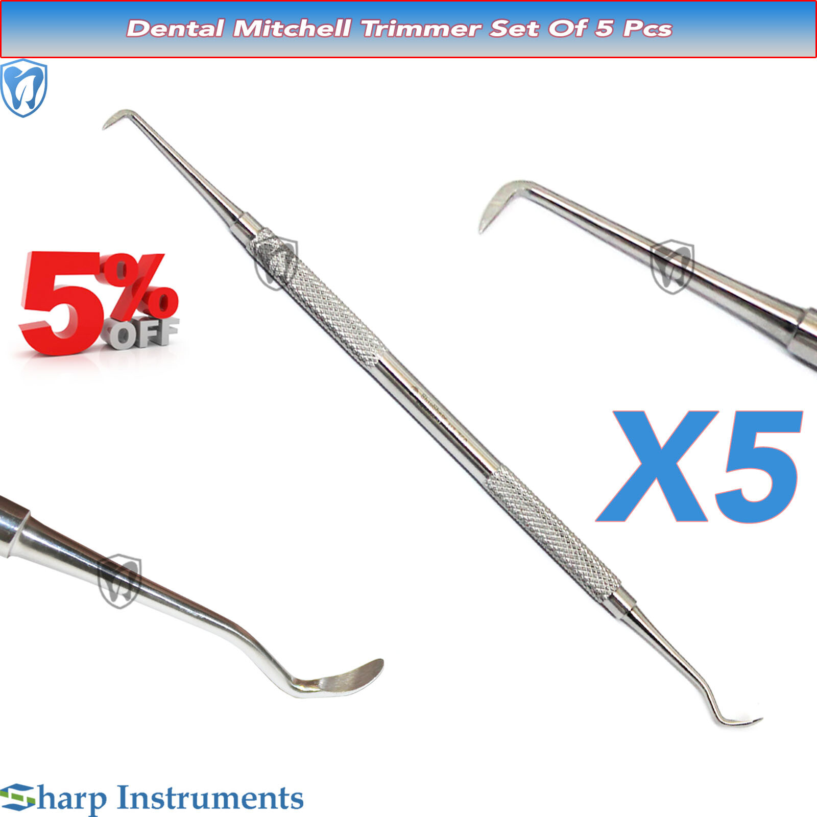 Mitchell's Trimmer Professional Mucoperiosteal Dental Surgical Tooth ...