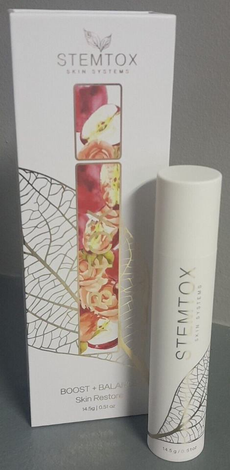 STEMTOX B*TOX BOOST + BALANCE SKIN RESTORE- REDUCES WRINKLES & LINES ...