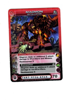 Chaotic Super Rare Underworld Magmon Retalliator Mid Energy speed | eBay
